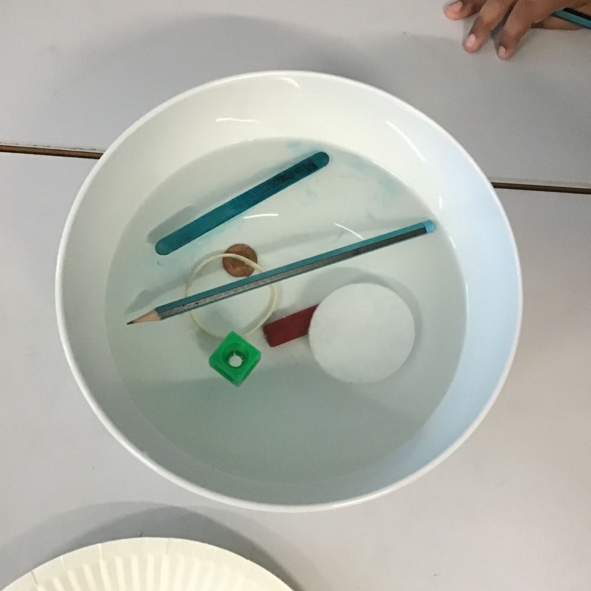 Al-Noor Primary School - Floating and sinking experiment in Year One
